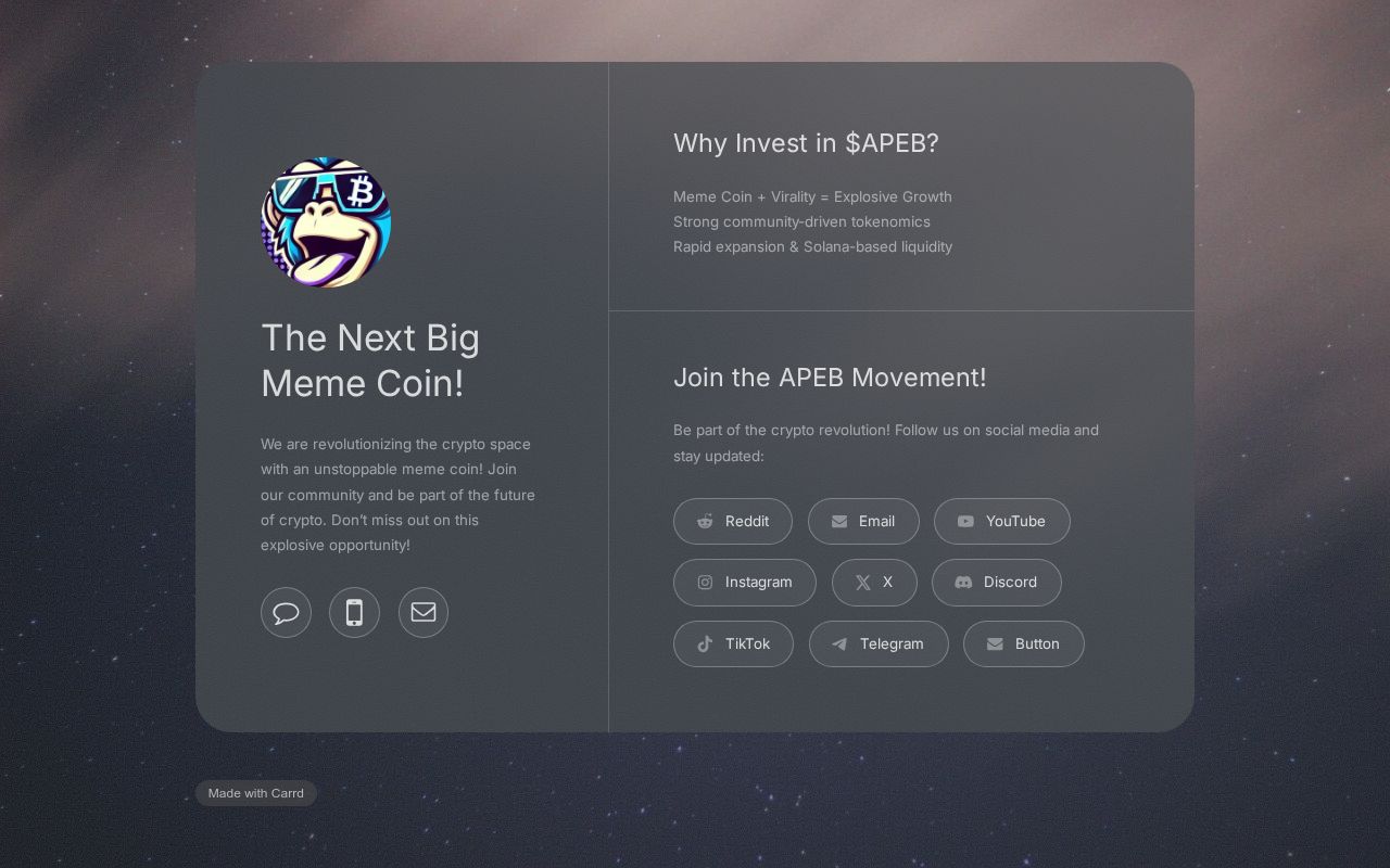 The Next Big Meme Coin!